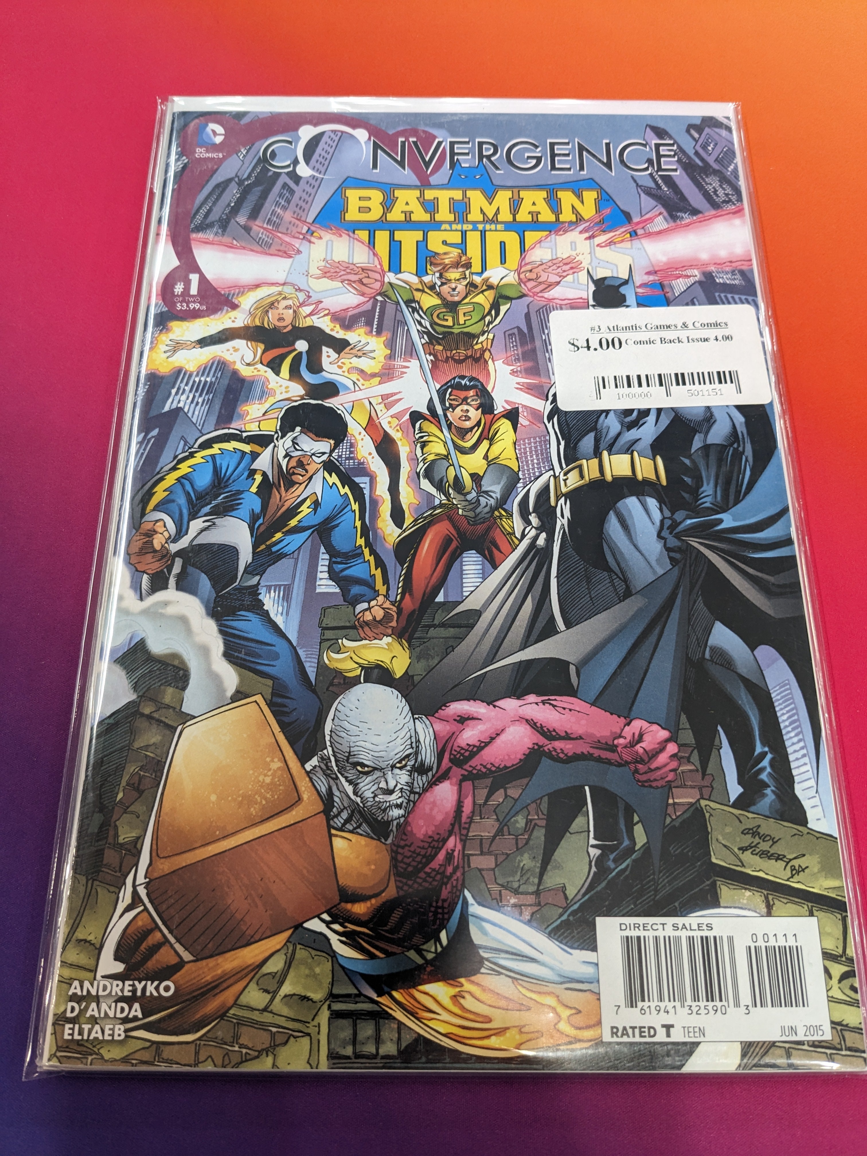 Convergence: Batman and the Outsiders Cover A #1-2 Bundle (Complete)