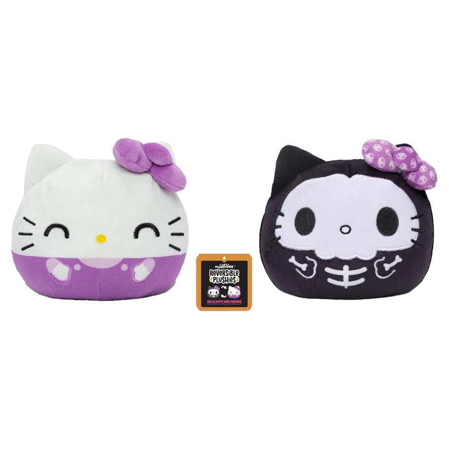 Sanrio Reversible Plushies 4" - Hello Kitty Halloween