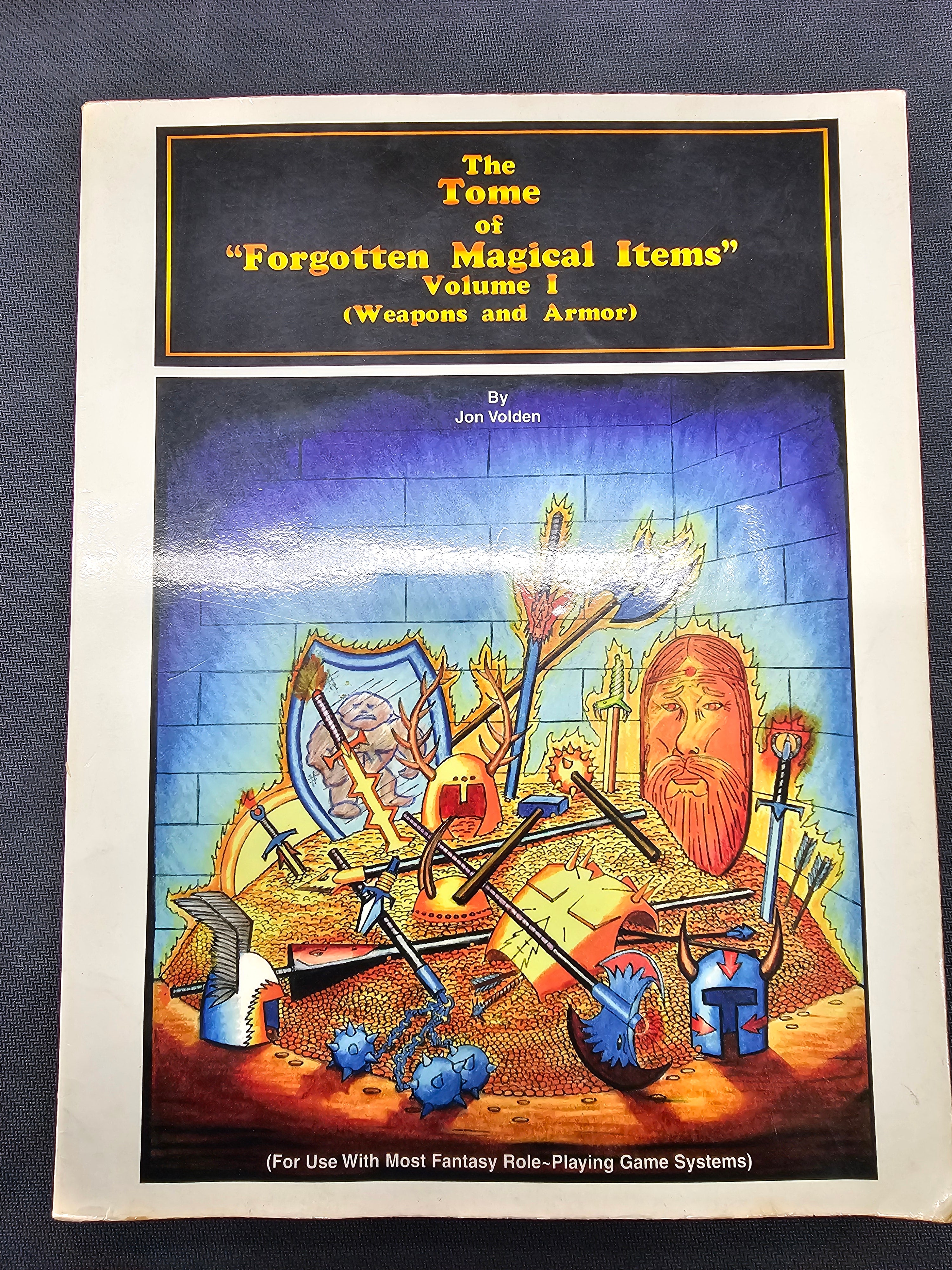 The Tome of "Forgotten Magical Items" Volume I: Weapons and Armor(USED