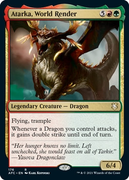 Atarka, World Render [ #0176 ] (AFC-R)