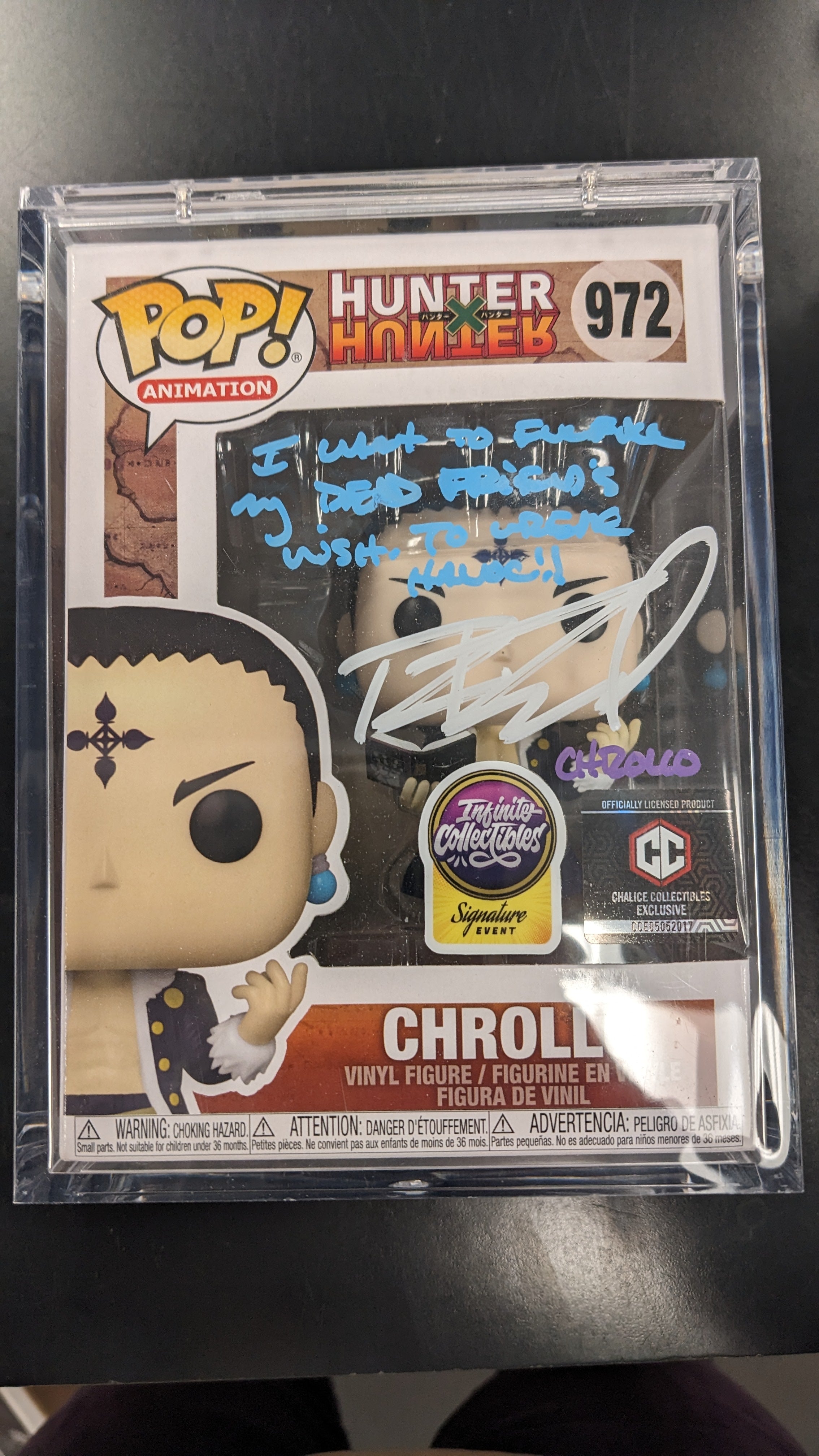 POP Figure: Hunter X Hunter #0972 - Chrollo (Chalice Collectibles Excl