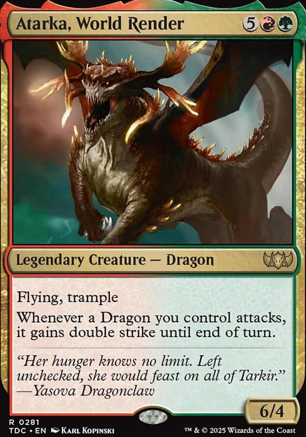 Atarka, World Render [ #0281 ] (TDC-R)