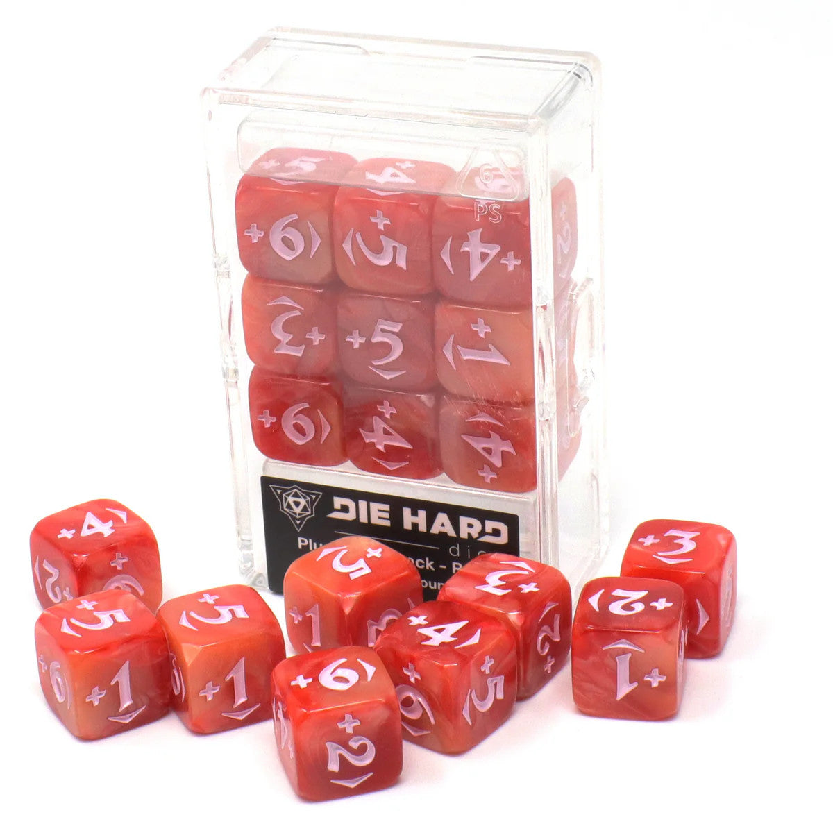 Plus Power Pack - Red D6 Spindown Counters