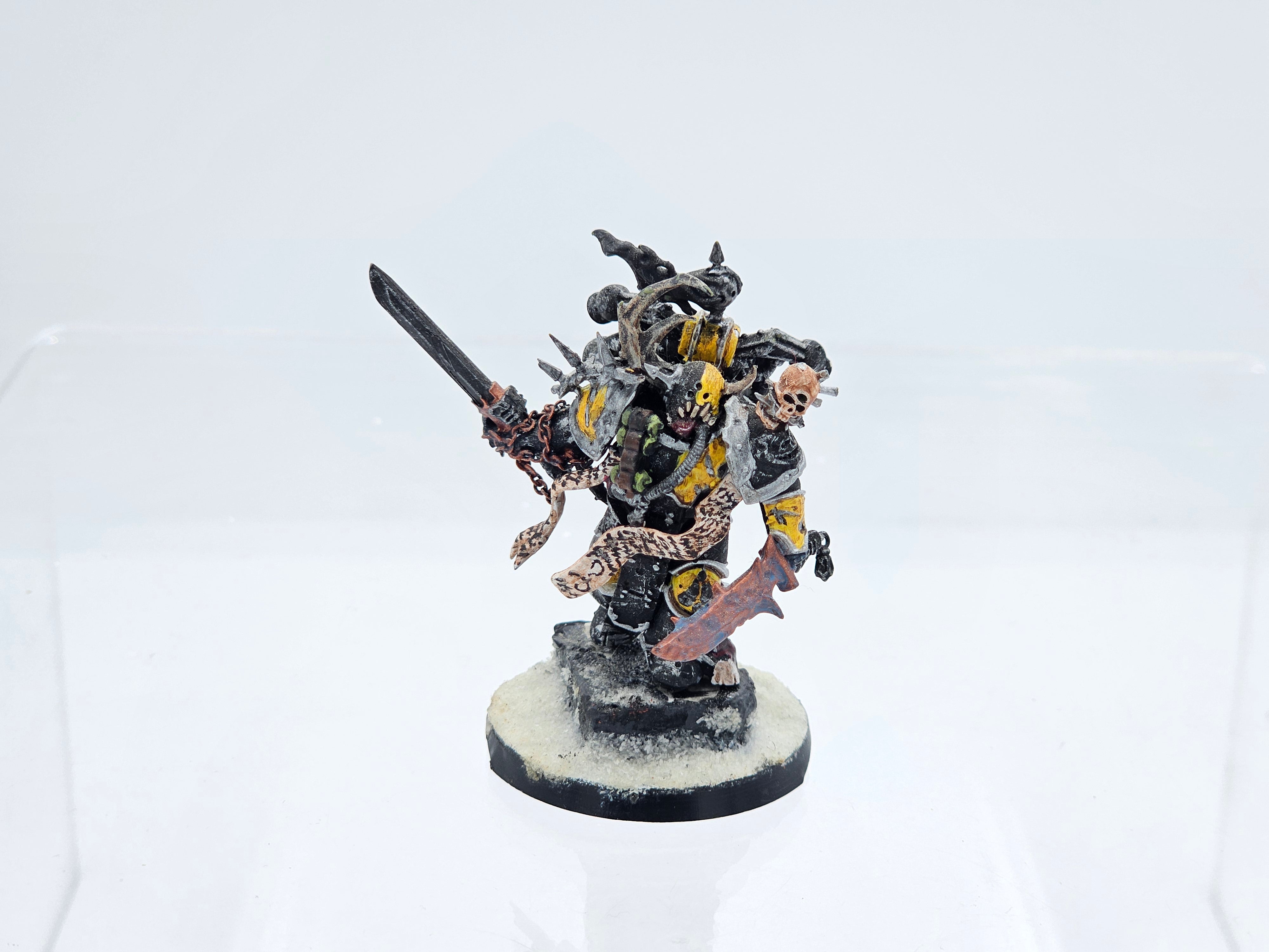 40K: Heretic Astartes: Chaos Space Marines - Chaos Lord [KITBASH] (USE