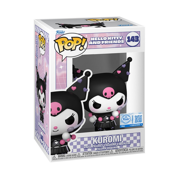 POP Figure: Sanrio Hello Kitty & Friends #0143 - Kuromi K-Pop EE